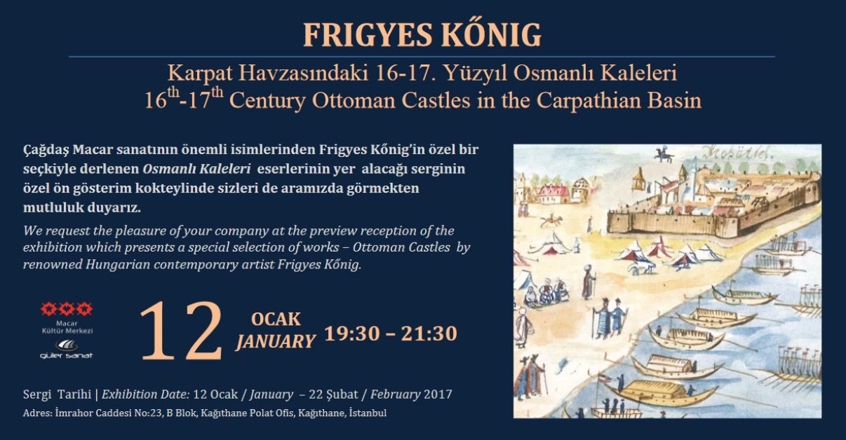 Kőnig Frigyes kiállítása Isztambulban :: Magyar Képzőművészeti Egyetem